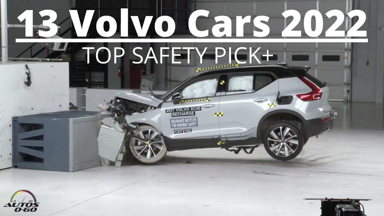Volvo Cars, los más seguros de 2022, según las pruebas del IIHS