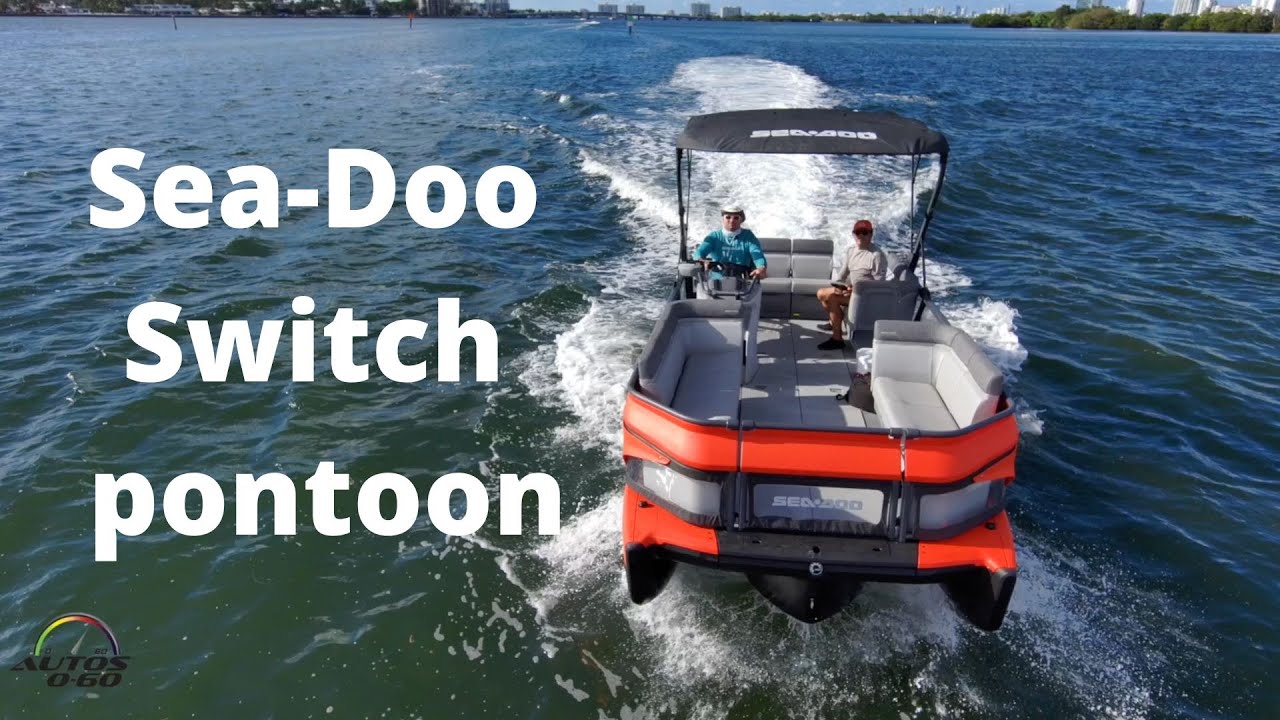 Sea-Doo Switch pontoon ... finally on the water in Miami!