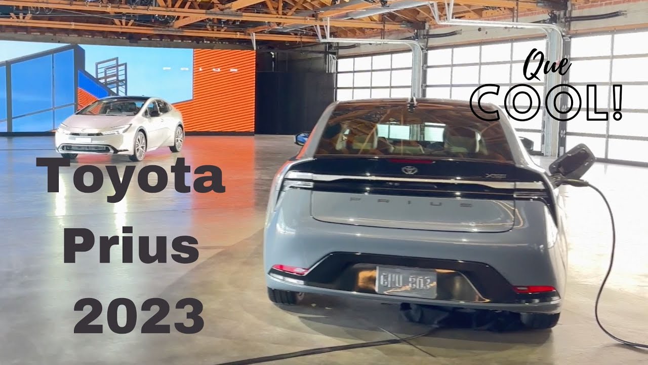 Toyota Prius 2023, nueva generación con look cool y nueva versión PHEV