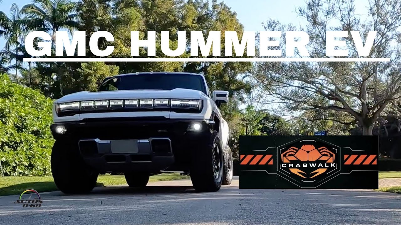 2022 GMC HUMMER EV EDITON 1 - CRABWALK driving mode